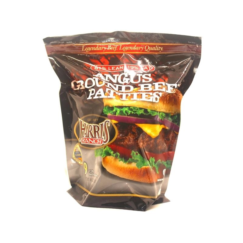 Hamburguesas Angus Ground Beef Patties Harris Ranch – La Casa del Jamón