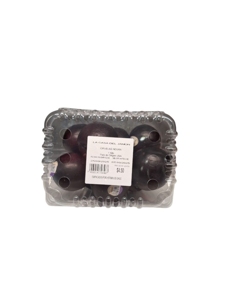 CIRUELA NEGRA 1 KILO – La Casa del Jamón